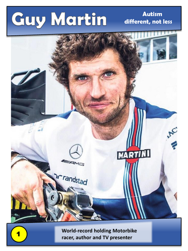 Autism - role models & celebrities - 20 x A4 posters | Teaching Resources