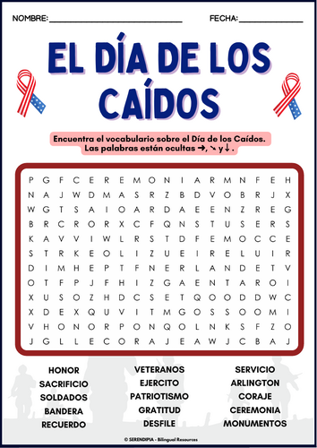 Historia del Día de los Caídos || LECTURA & ESCRITURA || Memorial Day ...