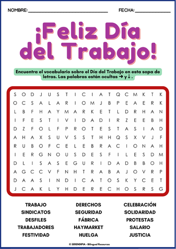 Historia del Día del Trabajo (EE.UU.) | ACTIVIDADES LECTURA ESCRITURA ...