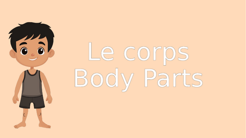 Engaging French Body Parts PowerPoint: Vibrant Visuals & Vocabulary for ...