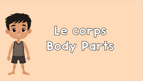 Engaging French Body Parts PowerPoint: Vibrant Visuals & Vocabulary for ...
