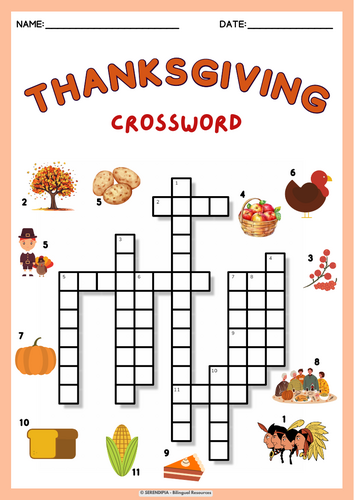 Thanksgiving Printable Activities for Kids & ESL | Thanksgiving ...
