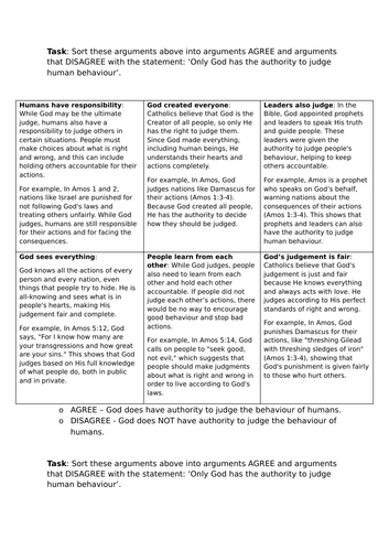 Y8: KS3 CATHOLIC RED: Prophecy and Promise - How do prophecies show God ...