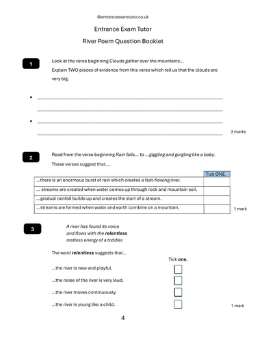 KS2 SATs Poetry | Teaching Resources