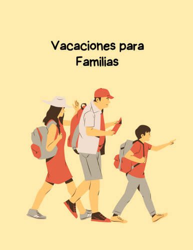 Spanish Reading Comprehension: Vacaciones para Familias | Teaching ...