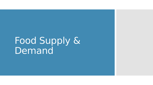 GCSE Resource Management & Food | Teaching Resources