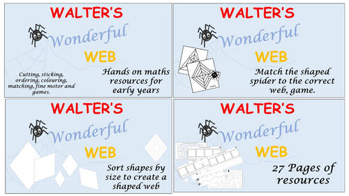 Walter's Wonderful Web Maths Resources | Teaching Resources