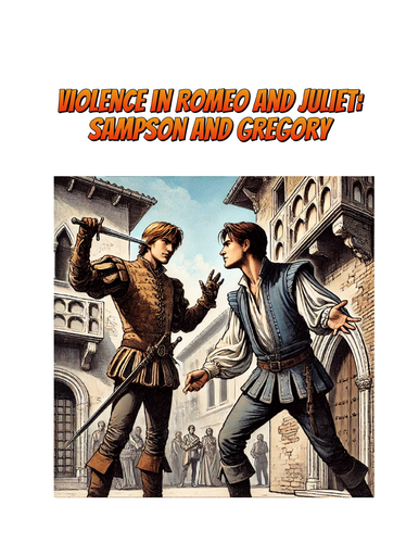 Romeo and Juliet (GCSE): Exploring Conflict and Violence – Teaching ...