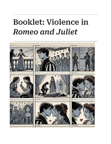 Romeo and Juliet (GCSE): Exploring Conflict and Violence – Teaching ...