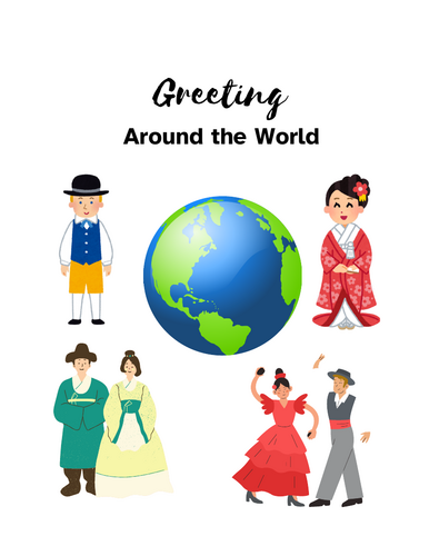 Hello Around the World: A Fun and Colorful Greeting Booklet for Kids ...