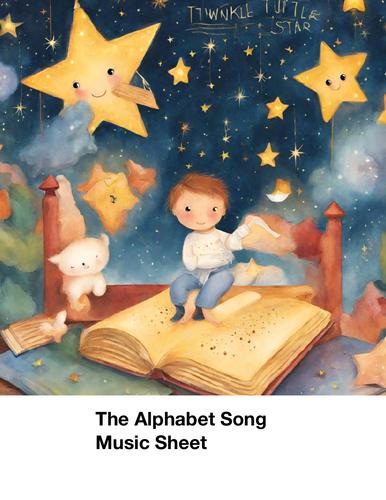 The Alphabet Song Music Sheet | Teaching Resources