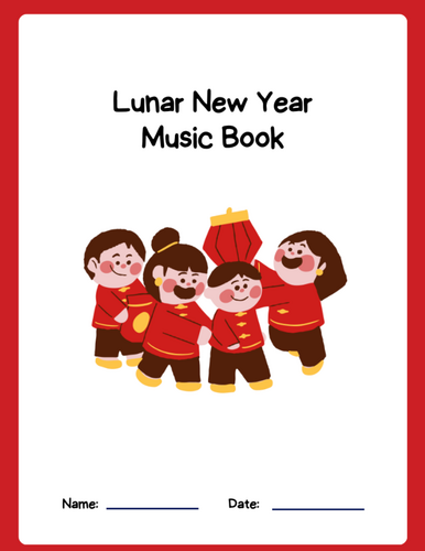 Lunar New Year Music Worksheets | Teaching Resources