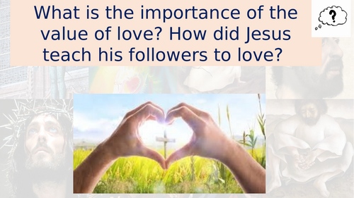 RE today / SACRE unit U2.2 What would Jesus do? Can we live by the ...