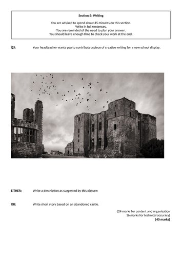 Gothic for Year 9 or 10 Unit: Introducing Key Skills for Creative ...