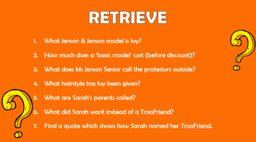 TrooFriend - Upper KS2 Reading Comprehension Lesson! | Teaching Resources