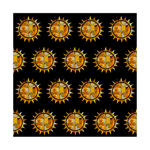 Celestial Retro Sun & Tarot Scrapbook Paper: Retro Sun & Tarot ...