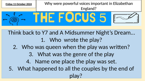 Powerful speeches in Shakespeare KS3- 14 lessons and a booklet ...