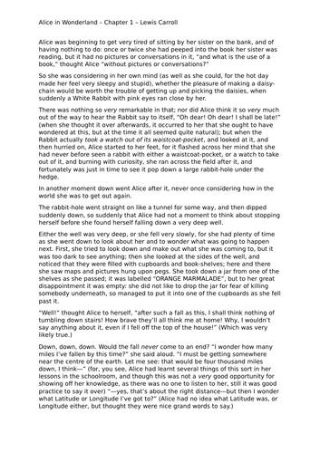 Alice in Wonderland Reading - Comprehension / Gl Prep | Teaching Resources