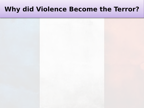 GCSE History - The French revolution - 23 lessons | Teaching Resources