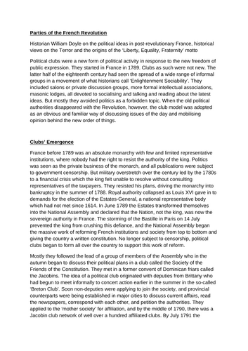 GCSE History - The French revolution - 23 lessons | Teaching Resources