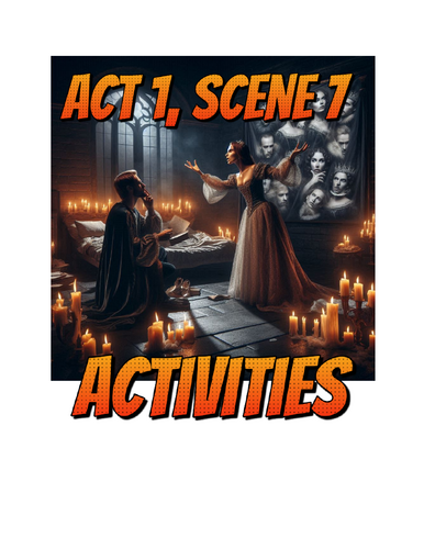Macbeth: Act 1, Scene 7 - PEEL Paragraphs and Activities | Teaching ...