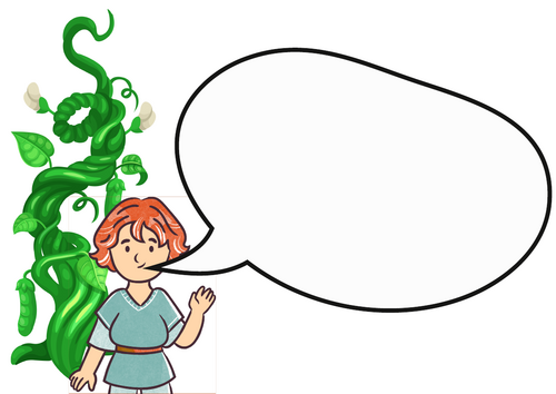 Jack and the Beanstalk Speech Bubbles | Teaching Resources