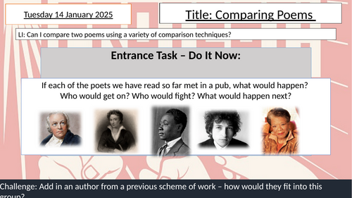 KS3 Protest Poetry SOW | Teaching Resources