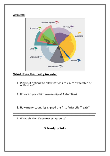 KS3 Antarctica SOW | Teaching Resources