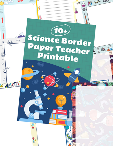 Science Border Paper Printable – Creative and Engaging Templates for ...