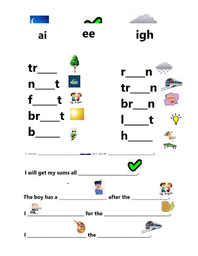 Phonics Phase 3 Teaching Resources