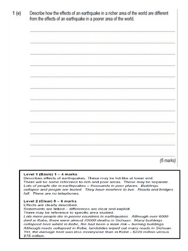 iGCSE Geography - Hazards - 7 - earthquake in a LIC/LEDC = Nepal ...