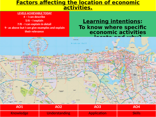 iGCSE Geography - Economic activity and energy - 3 - factors affecting ...