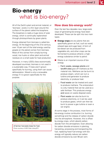 Energy resources - Geography | Teaching Resources