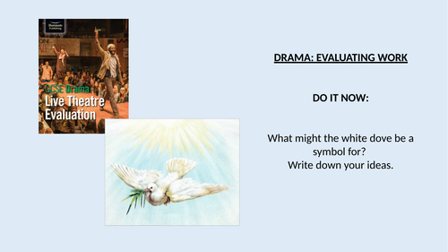 GCSE Intro to Drama booklet and PPTS | Teaching Resources