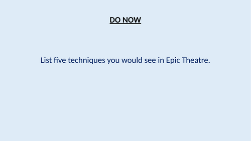 GCSE Intro to Drama booklet and PPTS | Teaching Resources