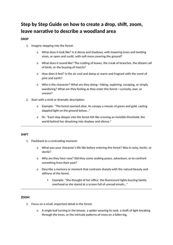AQA Paper 1 Question 5 November 2024 | Teaching Resources