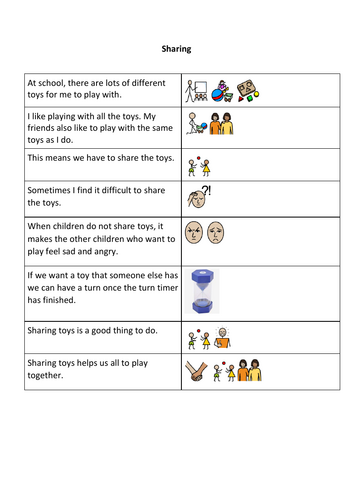 Social Story - Turn taking | Teaching Resources