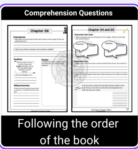 THE PUPPETS OF SPELHORST Novel Study Unit | Teaching Resources