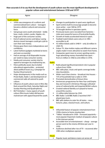 MEGA BUNDLE: Britain Transformed 30 A Level Essay Titles & Detailed ...