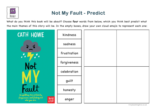 KS2 Not My Fault - Whole Class reading - age 9+ | Teaching Resources