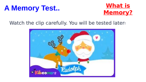 AQA Memory Lessons | Teaching Resources