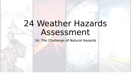 GCSE Natural Hazards | Teaching Resources