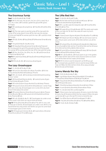 Classic Tales Bundle: Level 1 | Teaching Resources