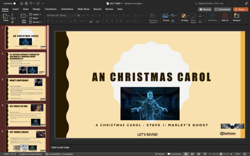 A Christmas Carol Stave 1: SEND-Friendly REVISION Lesson and Worksheet ...