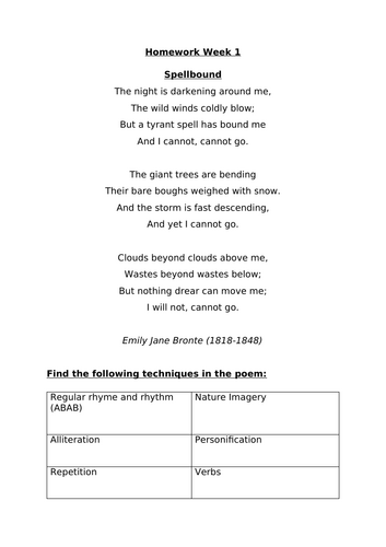 Unseen Poetry 24 lessons with formative and summative assessments, a ...