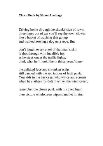 Unseen Poetry 24 lessons with formative and summative assessments, a ...