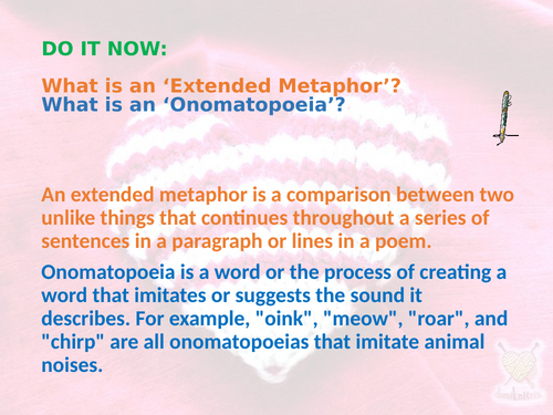 Unseen Poetry 24 lessons with formative and summative assessments, a ...