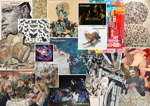 AQA GCSE Component 2 - 2025, TEXTILES - Human Being and Narrative ...