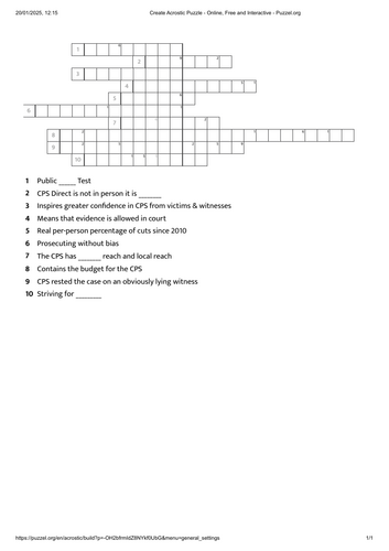 WJEC Criminology: Unit 4 Judiciary & Courts Lesson - 1.2, 3.1 & 3.4 ...