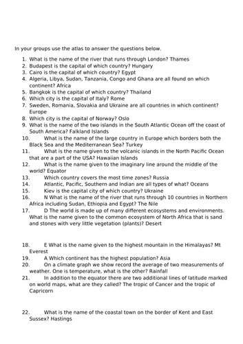 IB MYP I&S Unit: How can maps provide us with a sense of time, place ...